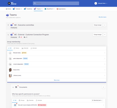 Improve Data governance on Microsoft Teams with MyDataSecurity
